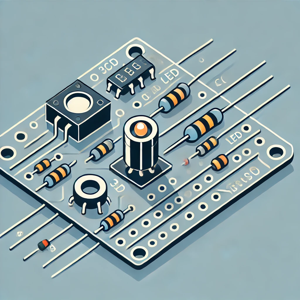 【KiCAD】回路基板設計入門⑧～3Dモデルの設定～【PCB基板】 | 魁高専 -SAKIGAKE Colleges of Technology-