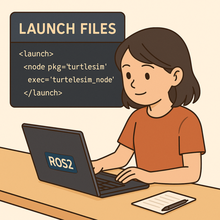 【ROS2講座⑤】Launchファイルの作成【Python】 | 魁高専 -SAKIGAKE Colleges of Technology-