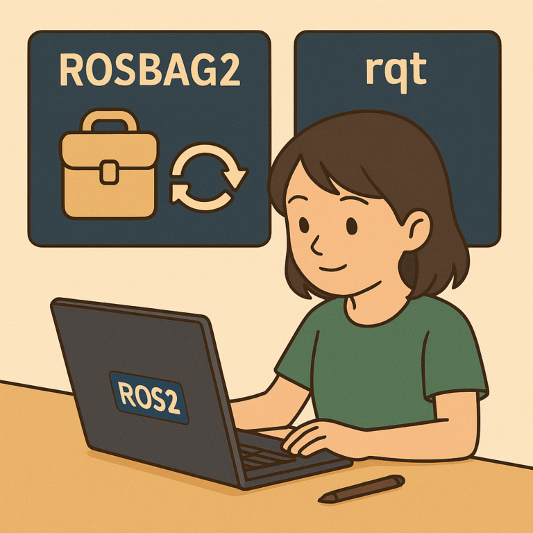 【ROS2講座⑥】rosbag2とrqtツールで記録と可視化【Python】 | 魁高専 -SAKIGAKE Colleges of Technology-